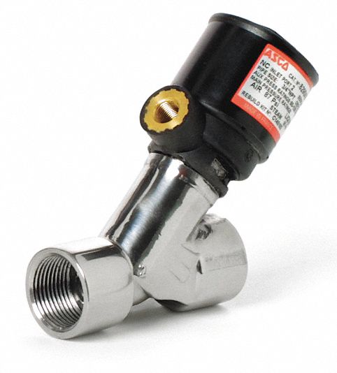 ASCO Valvula Pistón d/Crpo,Inox,Tam. 3/8plg - 2HTR8 | 8290A791 ...