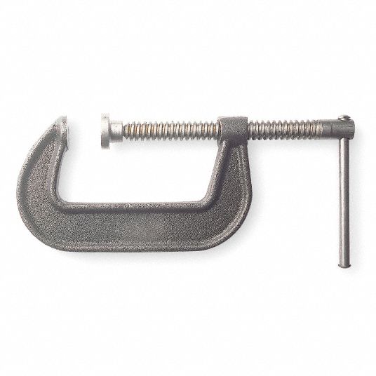 WESTWARD, Heavy Duty, Flat, C-Clamp - 2LAY7|2LAY7 - Grainger