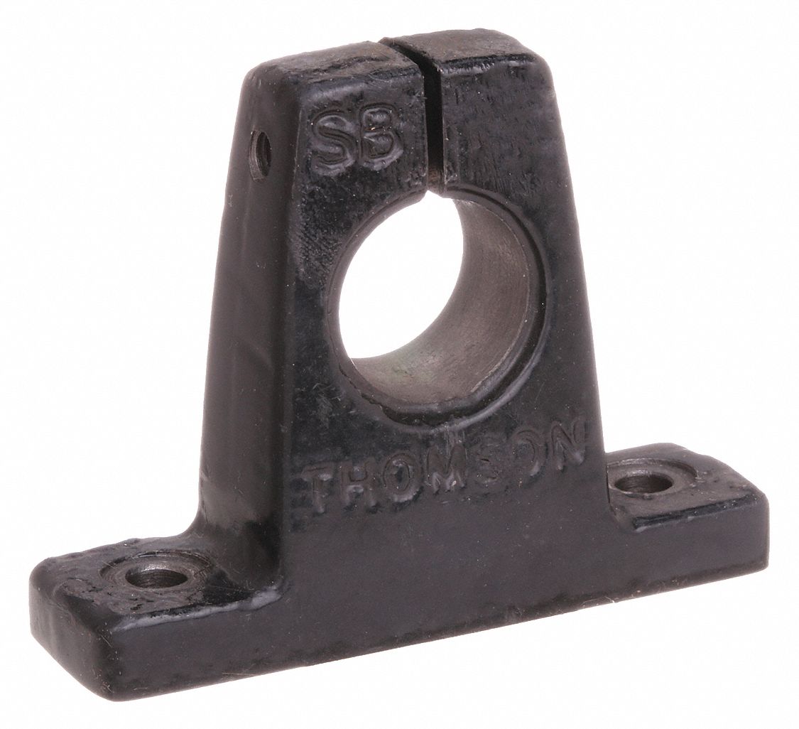 THOMSON, SB, For 1/2 in Shaft Dia, Shaft Support Block - 5KD38|SB8 ...