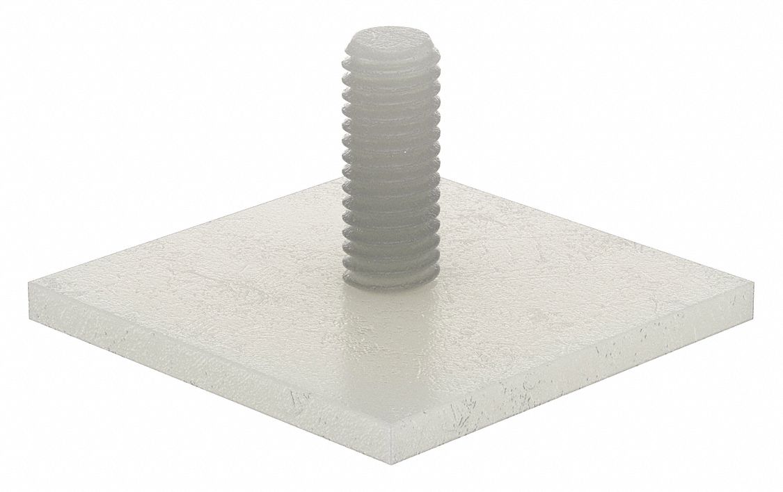 #10-32 Thread Size, Adhesive, Mountable Threaded Stud - 2JB17 ...