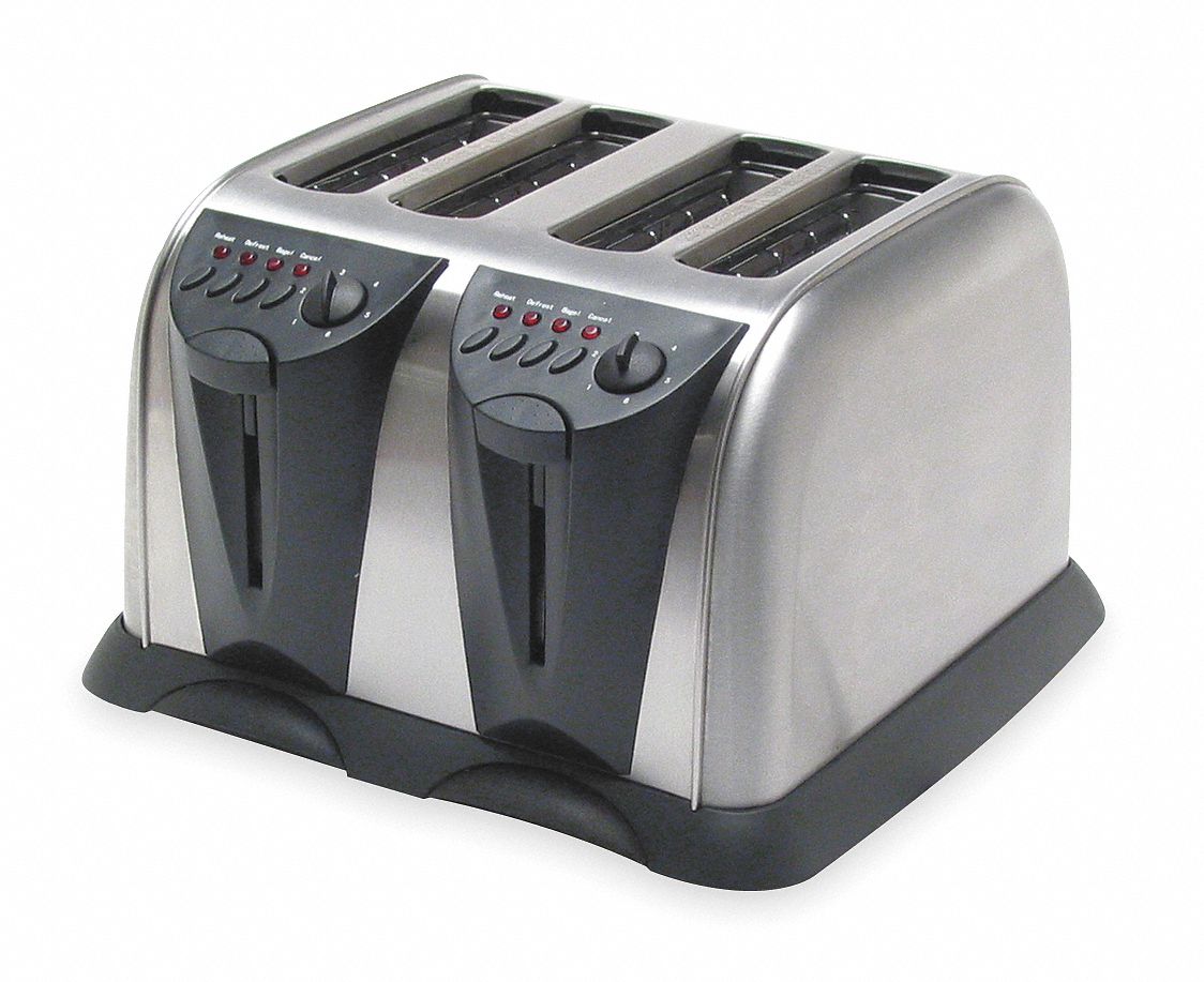12-1/2" 4 Slice Toaster - Grainger
