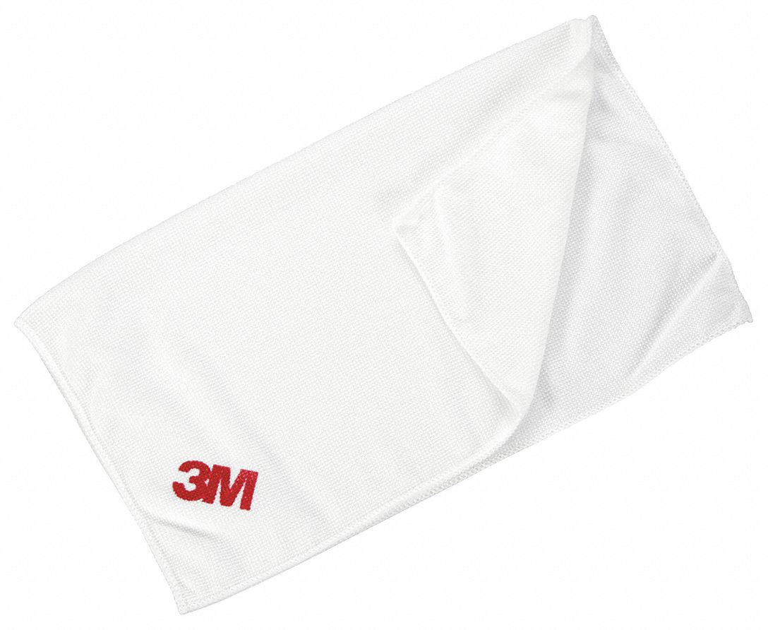 SCOTCH-BRITE, Microfiber, White, Microfiber Cloth - 2JDB5|2021 - Grainger