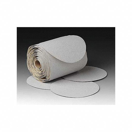 PSA Sanding Disc Roll, Coated, Multi-Hole, PK 400 - Grainger