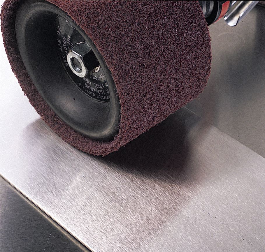 SCOTCH-BRITE, 3 in W x 10 3/4 in L, Aluminum Oxide, Surface ...