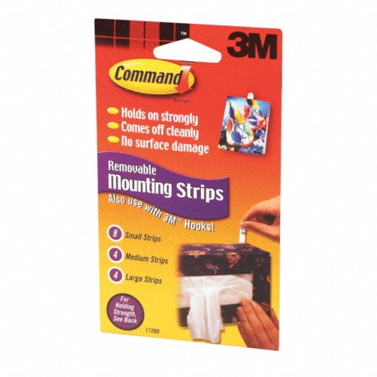 Replacement Adhesive Strips,PK576, Command™ Adhesive - Grainger