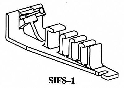 3M Furring Strip Cable Stacker,White,PK250 - 2JFN5|SIFS-1 - Grainger