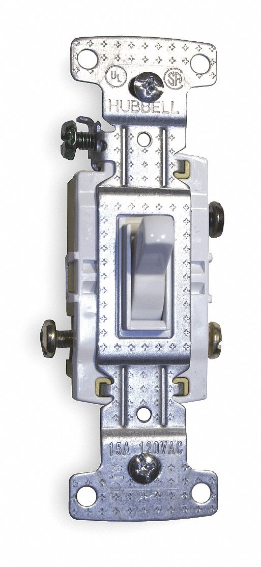 Wall Switch, 1-Pole, Maintained, Toggle - Grainger