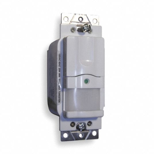 Wall Switch Box Occupancy Sensor, 800 sq ft Passive Infrared, White ...