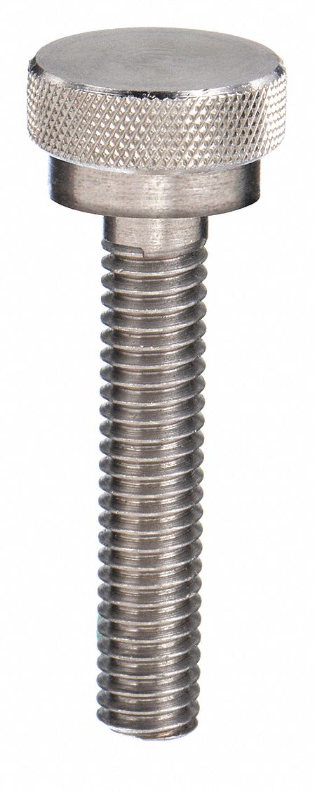#10-32 Thread Size, 11/16 in Lg, Thumb Screw - 5RA58|Z2335SS - Grainger