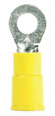 3M, Yellow, #10 Stud Size, Ring Terminal - 2JJP4|MV10-10RK - Grainger