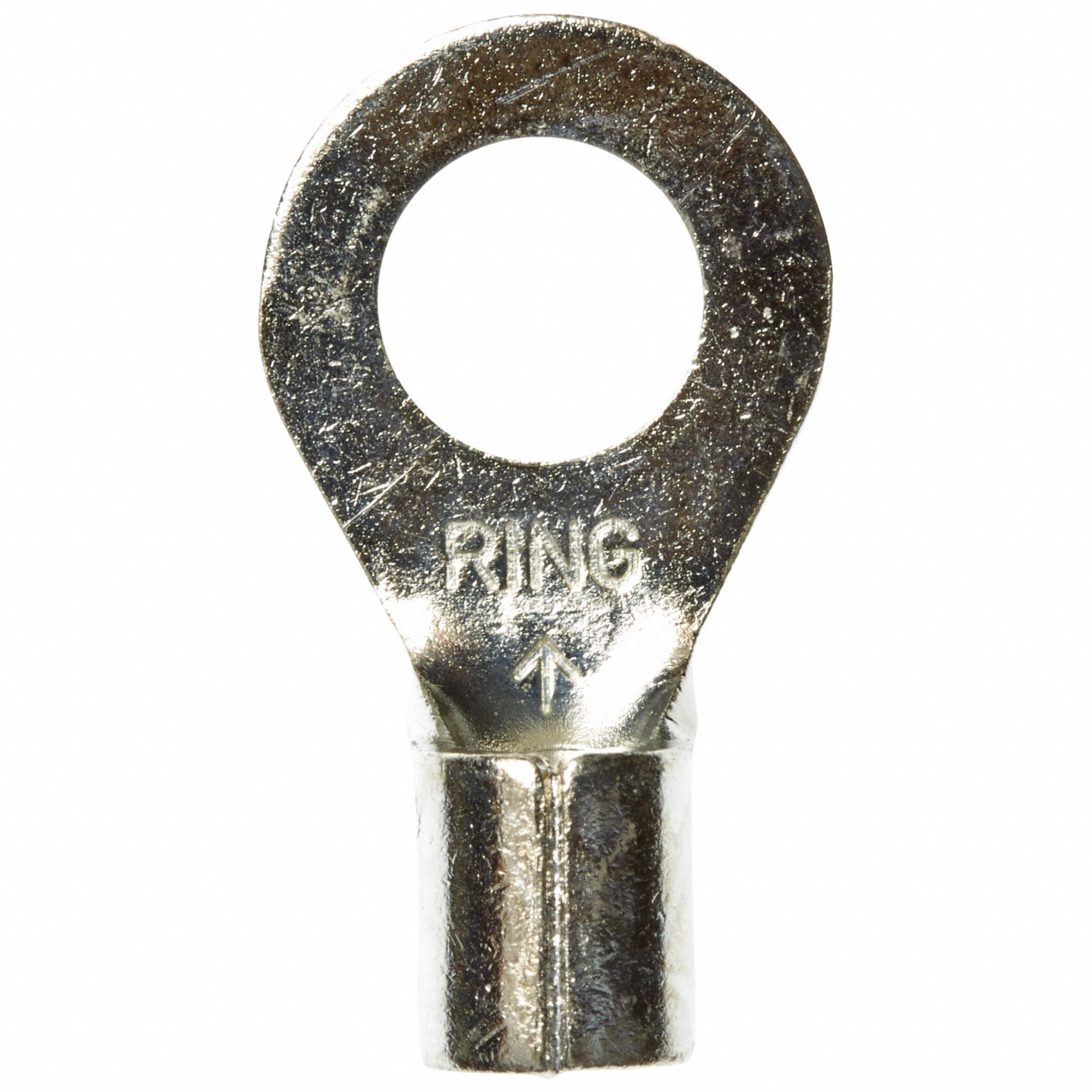 3M, Bare, 5/16 in Stud Size, Ring Terminal - 2JJX3|M8-516RK - Grainger