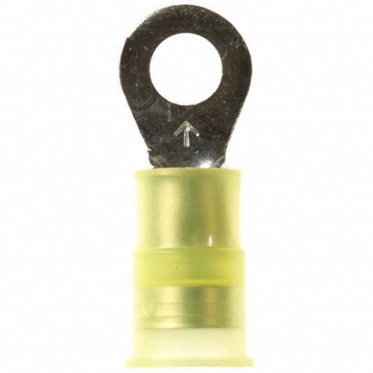 3M, Nylon, Yellow, Ring Terminal - 2JMF1|MNG10-10RK - Grainger