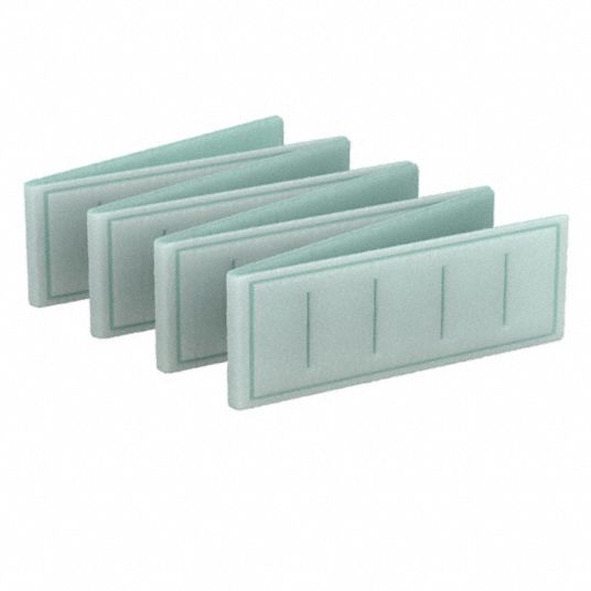 GRAINGER, 25 in x 8 in x 1 in, 8 in Section Wd, Link Air Filter - 2JRW7 ...