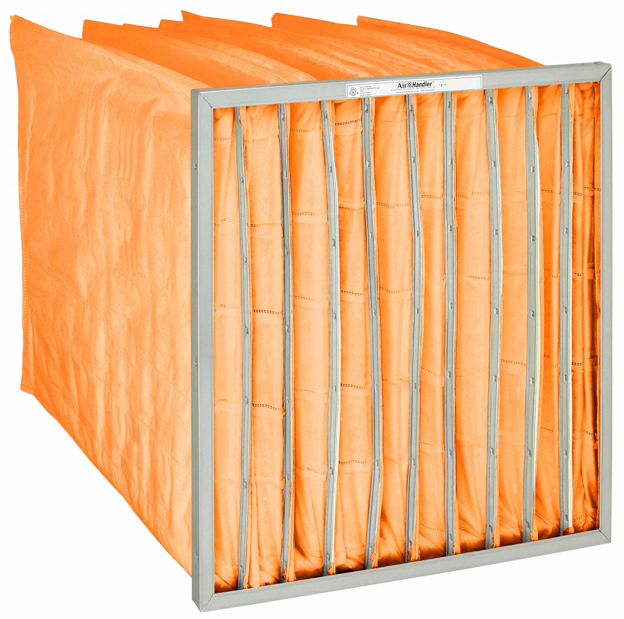 24x24x36 Nominal Filter Size Orange Pocket Air Filter 2JRU2 2JRU2