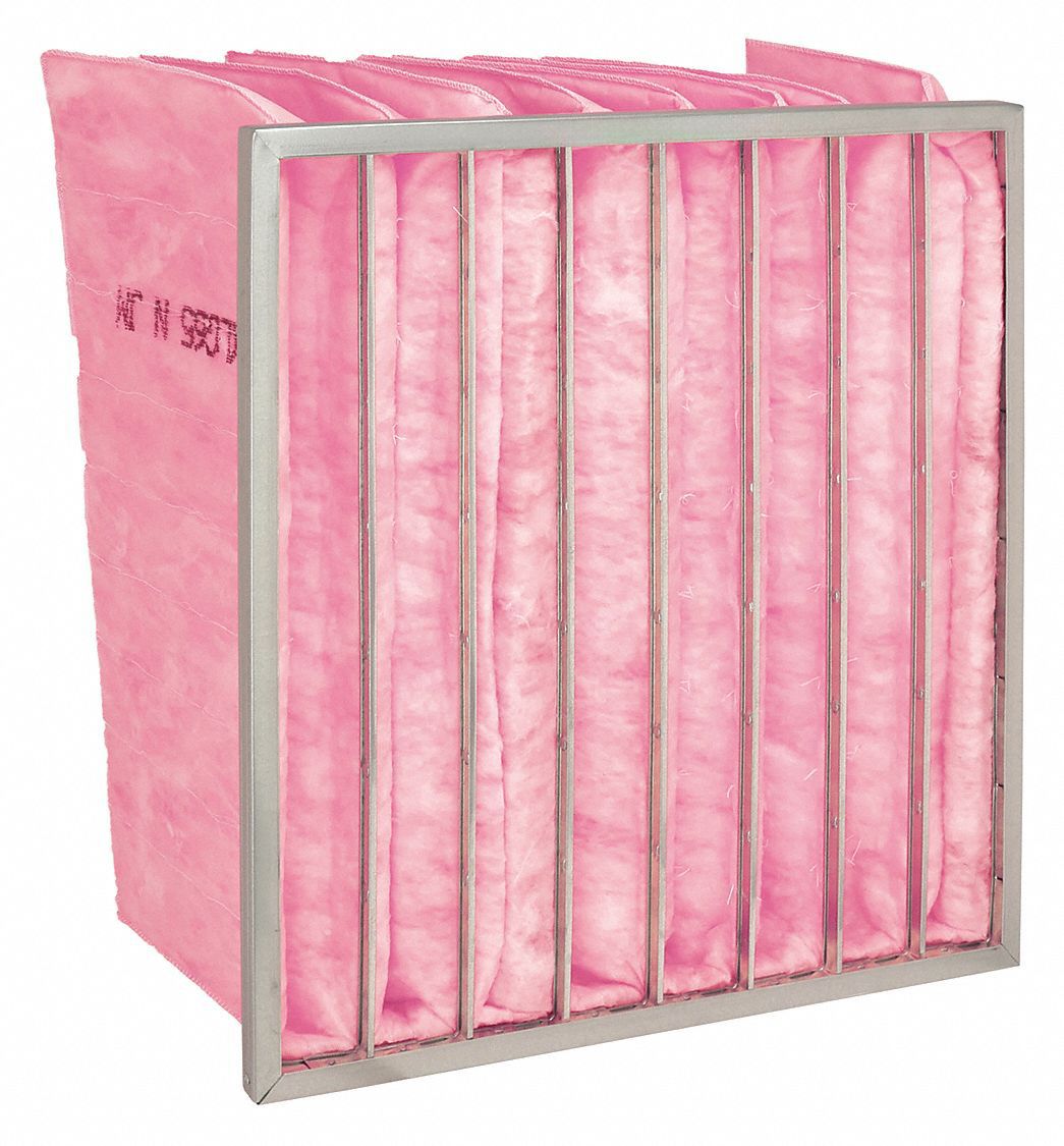 24x24x12 Nominal Filter Size Pink Pocket Air Filter 2JVC3 2JVC3
