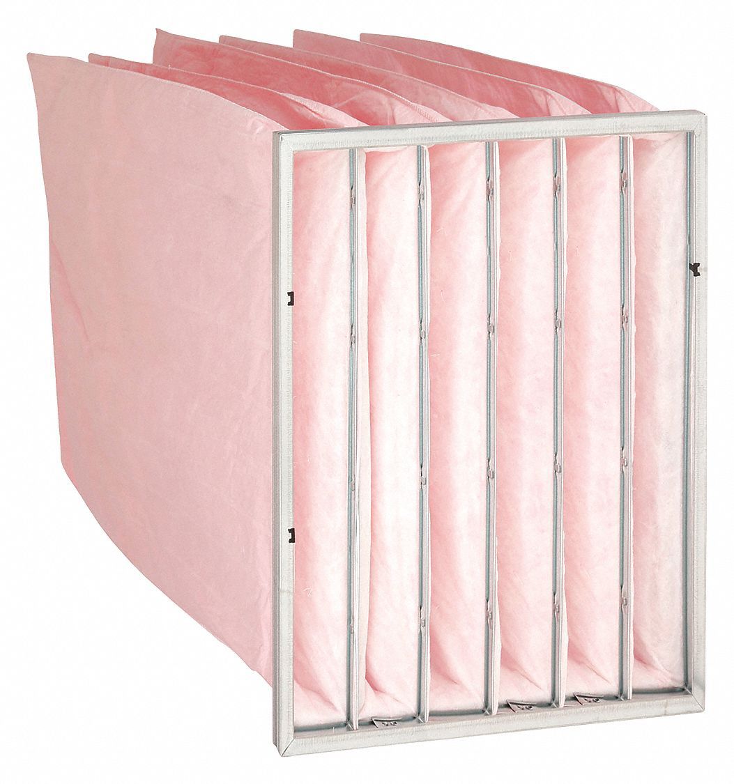 24x20x22 Nominal Filter Size, Pink, Pocket Air Filter - 5M420|5M420 ...