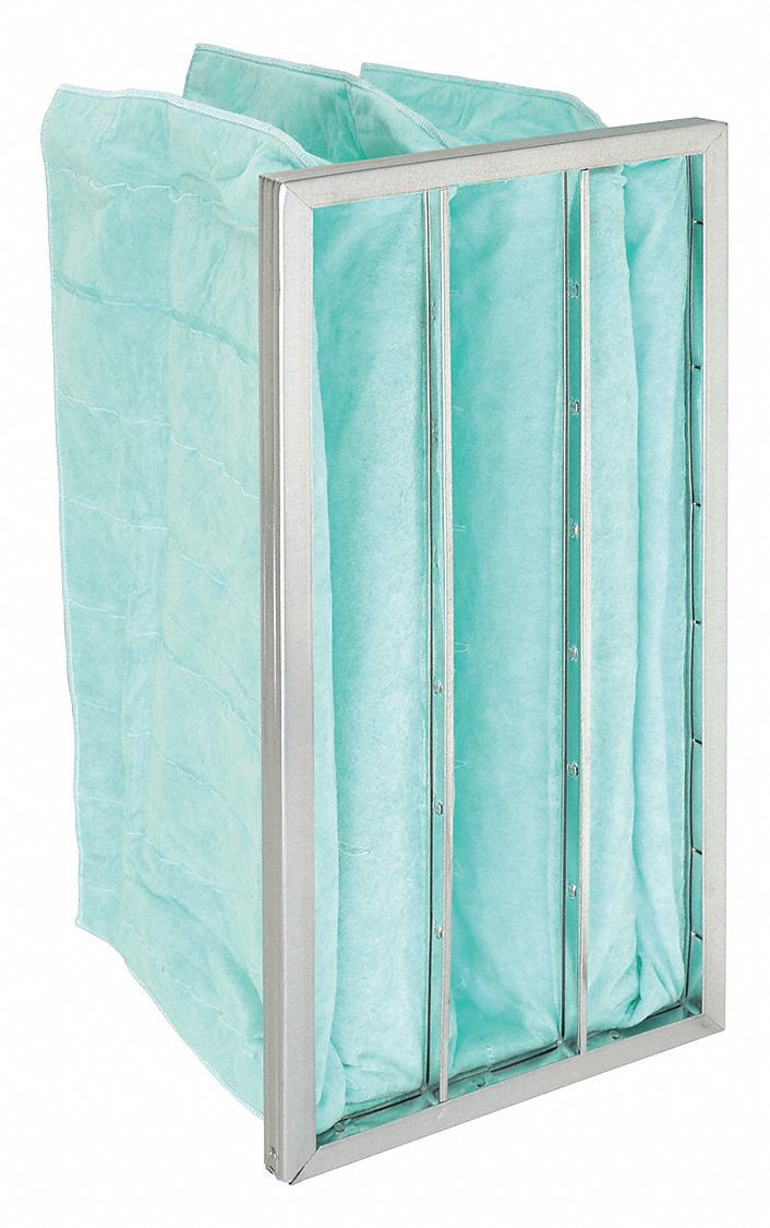 24x12x15 Nominal Filter Size, Orange, Pocket Air Filter - 2JVK6|2JVK6 ...