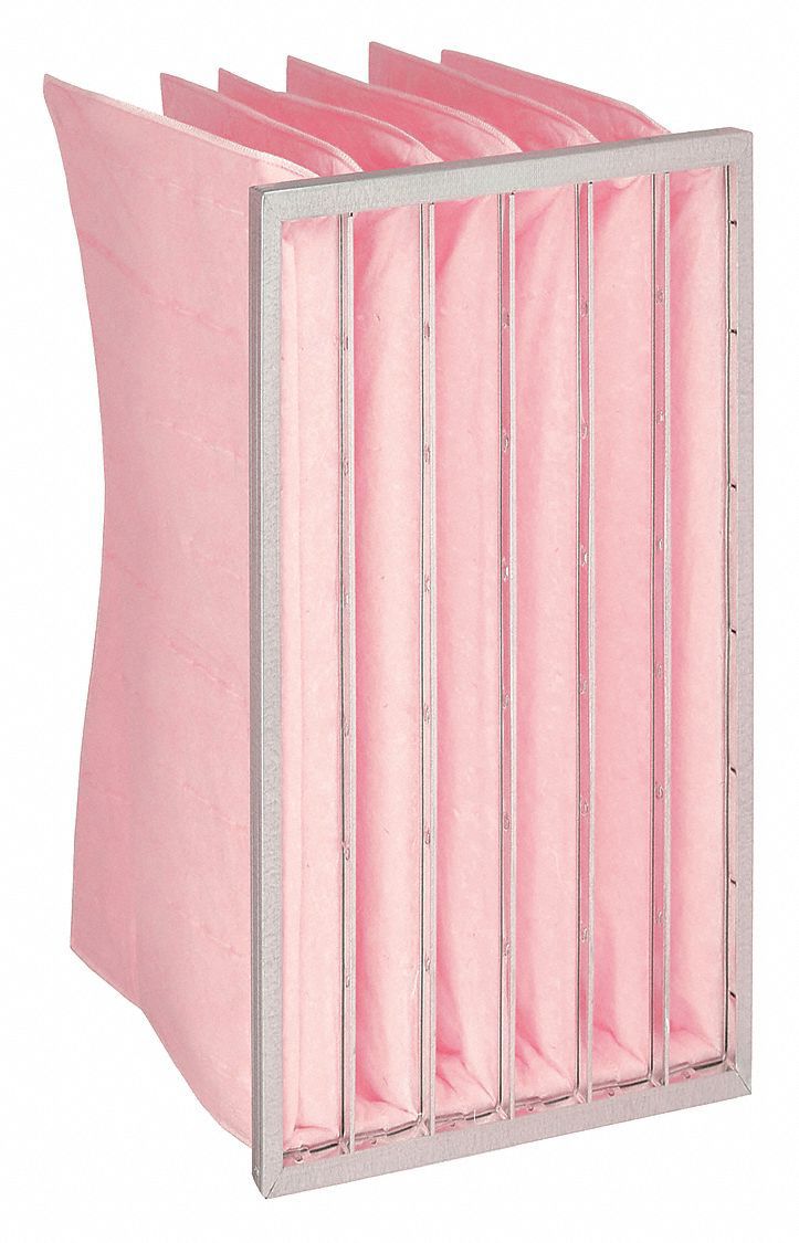 GRAINGER, 24 in x 12 in x 15 in, MERV 13, Pocket Air Filter - 5M419 ...