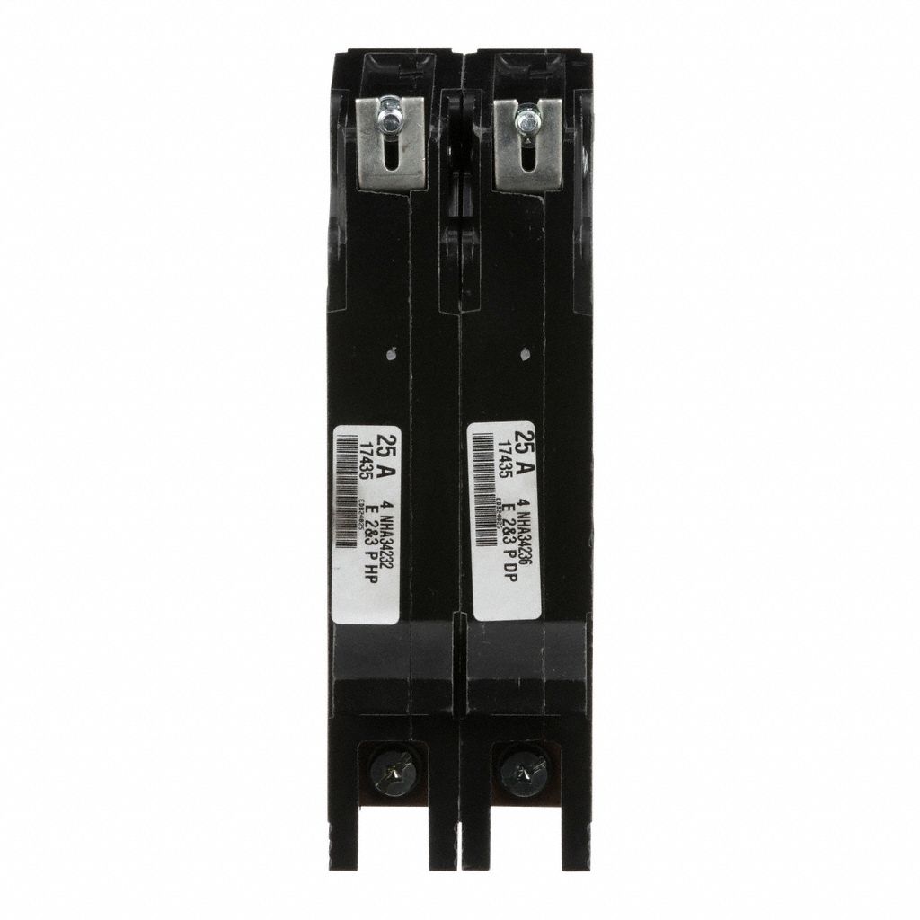 SQUARE D Miniature Circuit Breaker: 25 A, 277/480V AC, Single Phase, 18kA at 277/480V AC - 2JWG2 ...