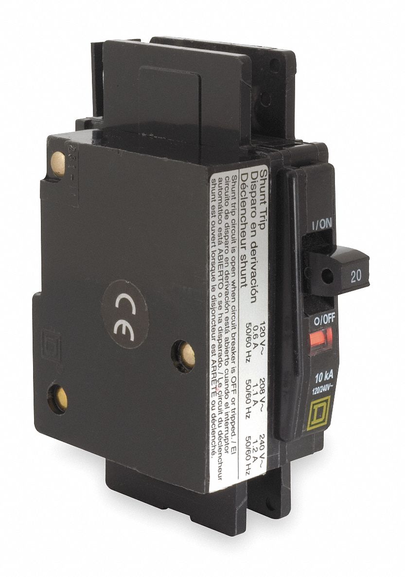 SQUARE D 20 A 120 240V AC Miniature Circuit Breaker 2JWK7