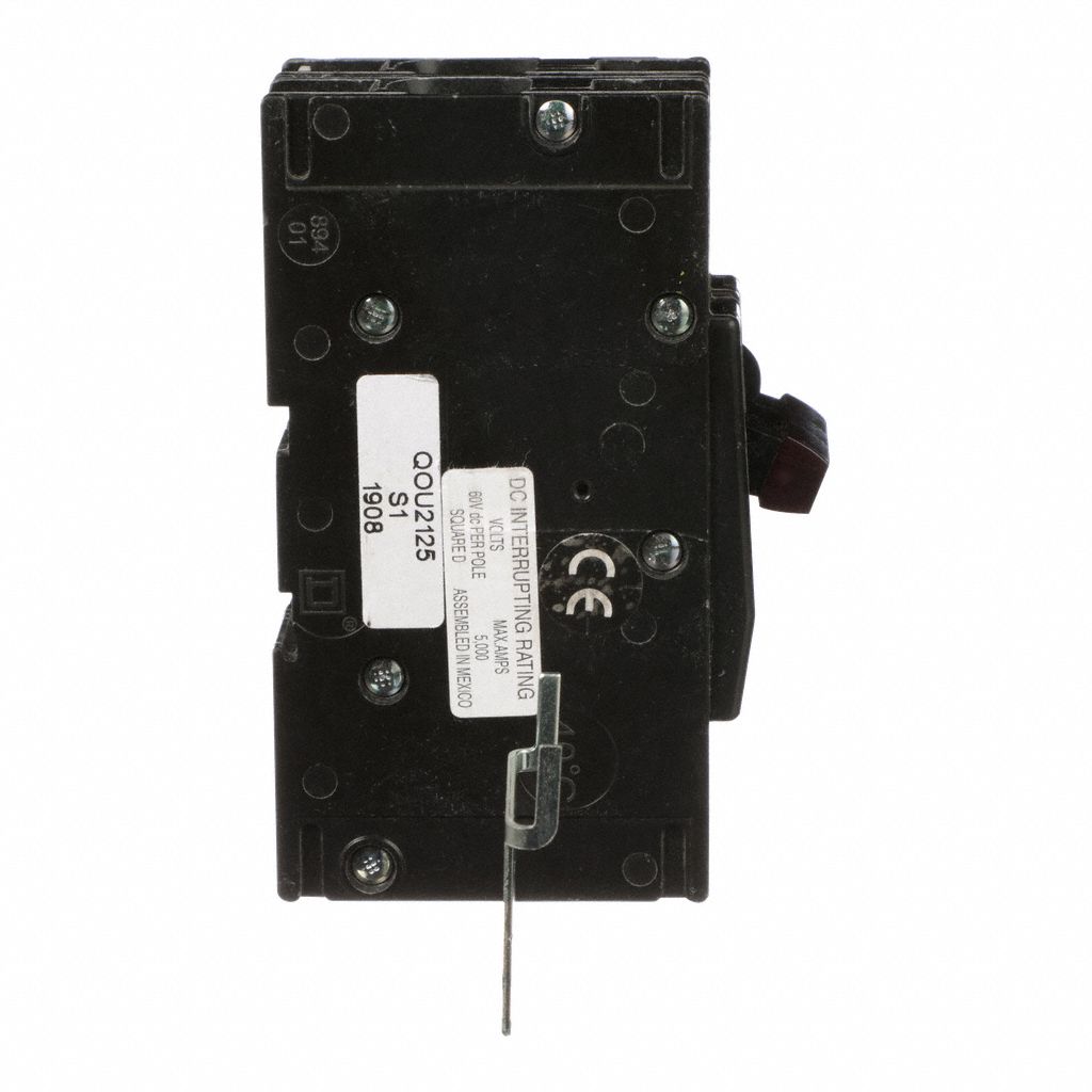SQUARE D Miniature Circuit Breaker: 125 A, 120/240V AC, Single Phase ...