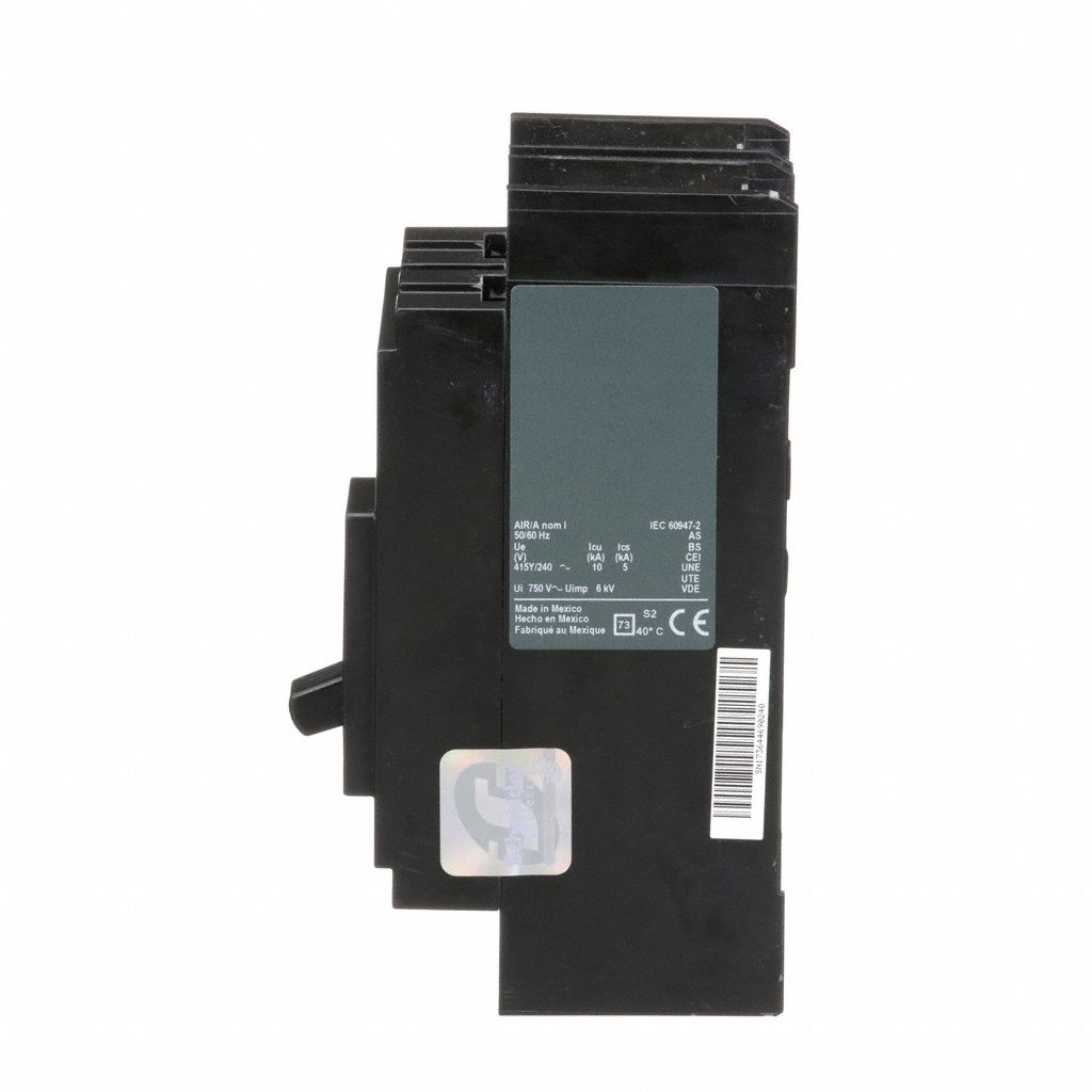 SQUARE D Molded Case Circuit Breaker: 200 A Amps, 25kA at 240V AC, Fixed, Lug - 2JXA1|QDL22200 ...