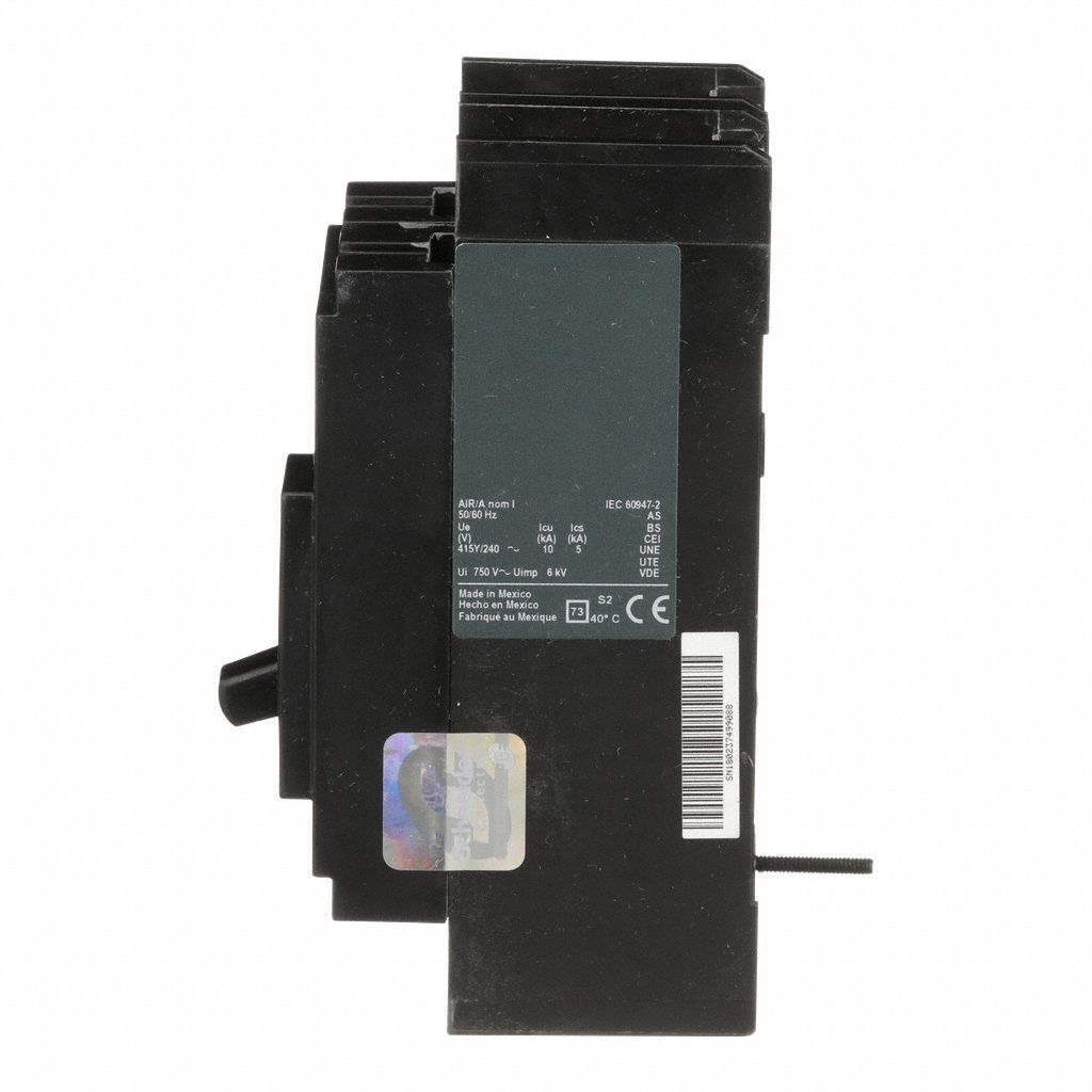 SQUARE D Molded Case Circuit Breaker: 225 A Amps, 25kA at 240V AC ...