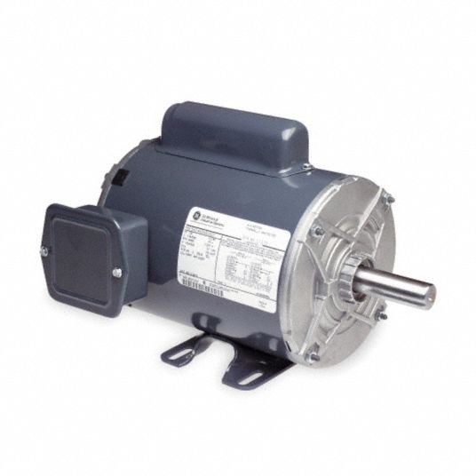 Aeration Fan Motor, 3/4 HP, Capacitor-Start, Nameplate RPM 3450 ...