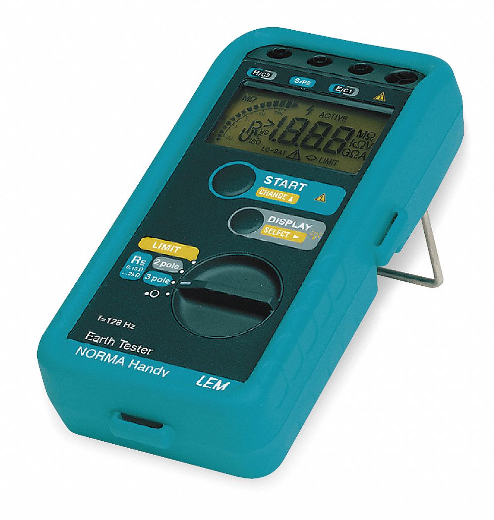Earth Ground Tester,128 Hz - Grainger