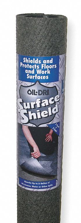 OIL-DRI, 1 gal, Not Perforated Perforated Size, Absorbent Roll - 2KE71 ...