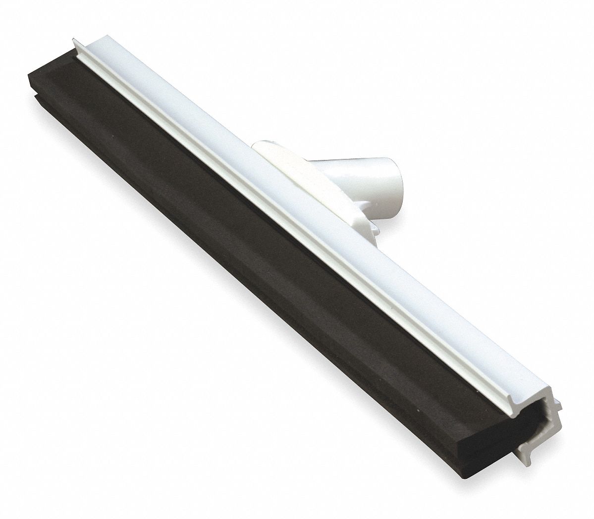 18 inW Straight Rubber Floor Squeegee Without Handle, White - Grainger