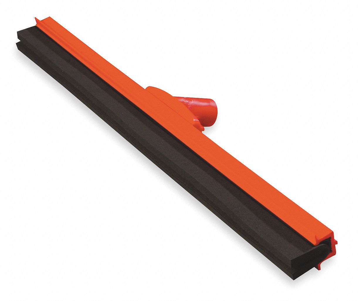 24 inW Straight Rubber Floor Squeegee Without Handle, Red - Grainger