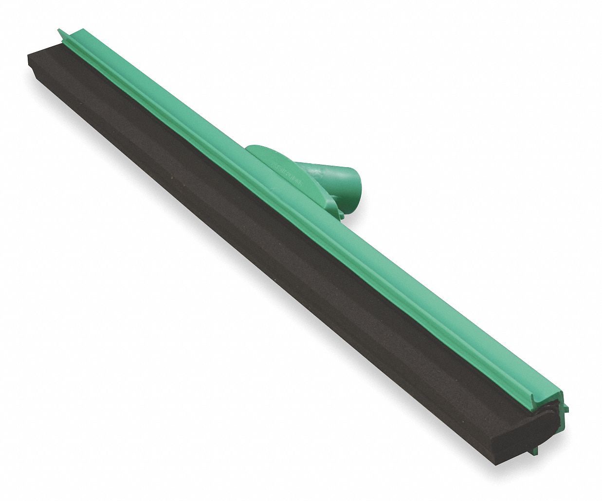 24 inW Straight Rubber Floor Squeegee Without Handle, Green - Grainger