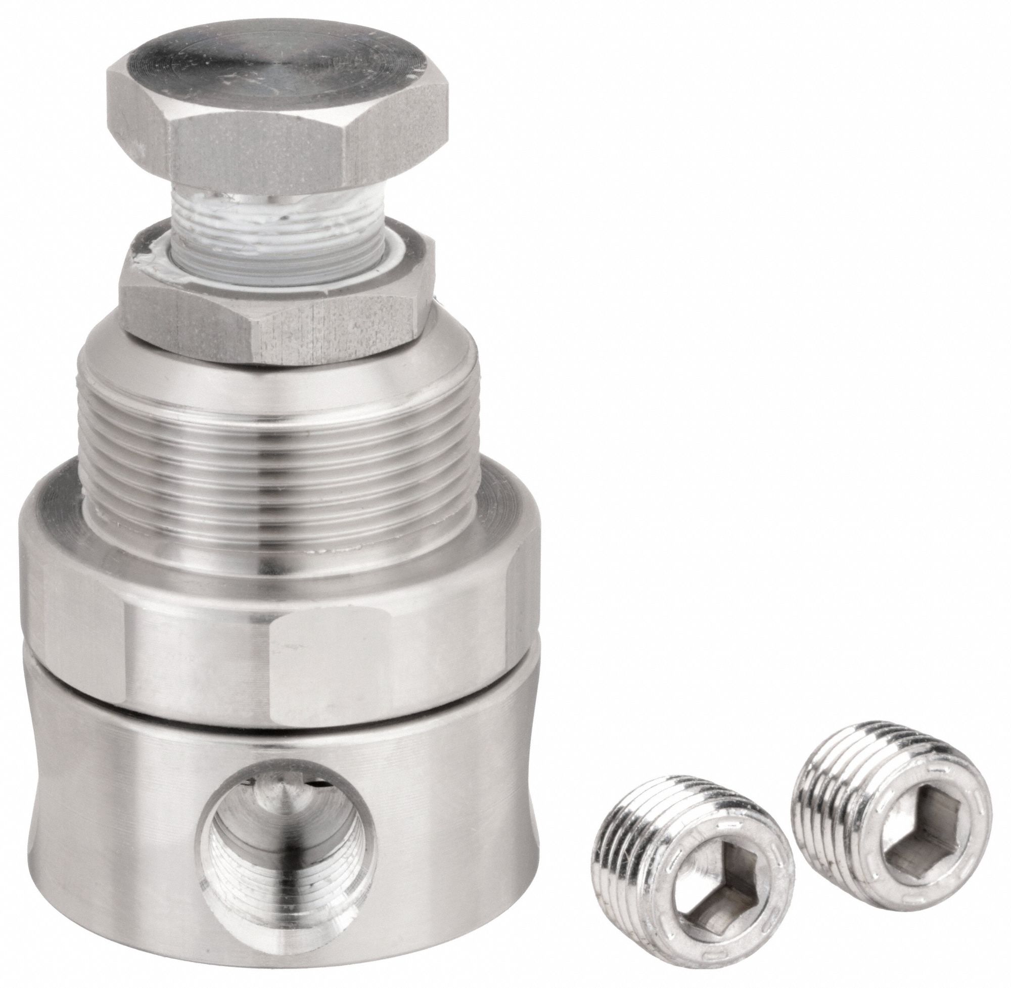 WILKERSON Compressed Air Regulator: 316 Stainless Steel, 1/4 in NPT, 12 ...
