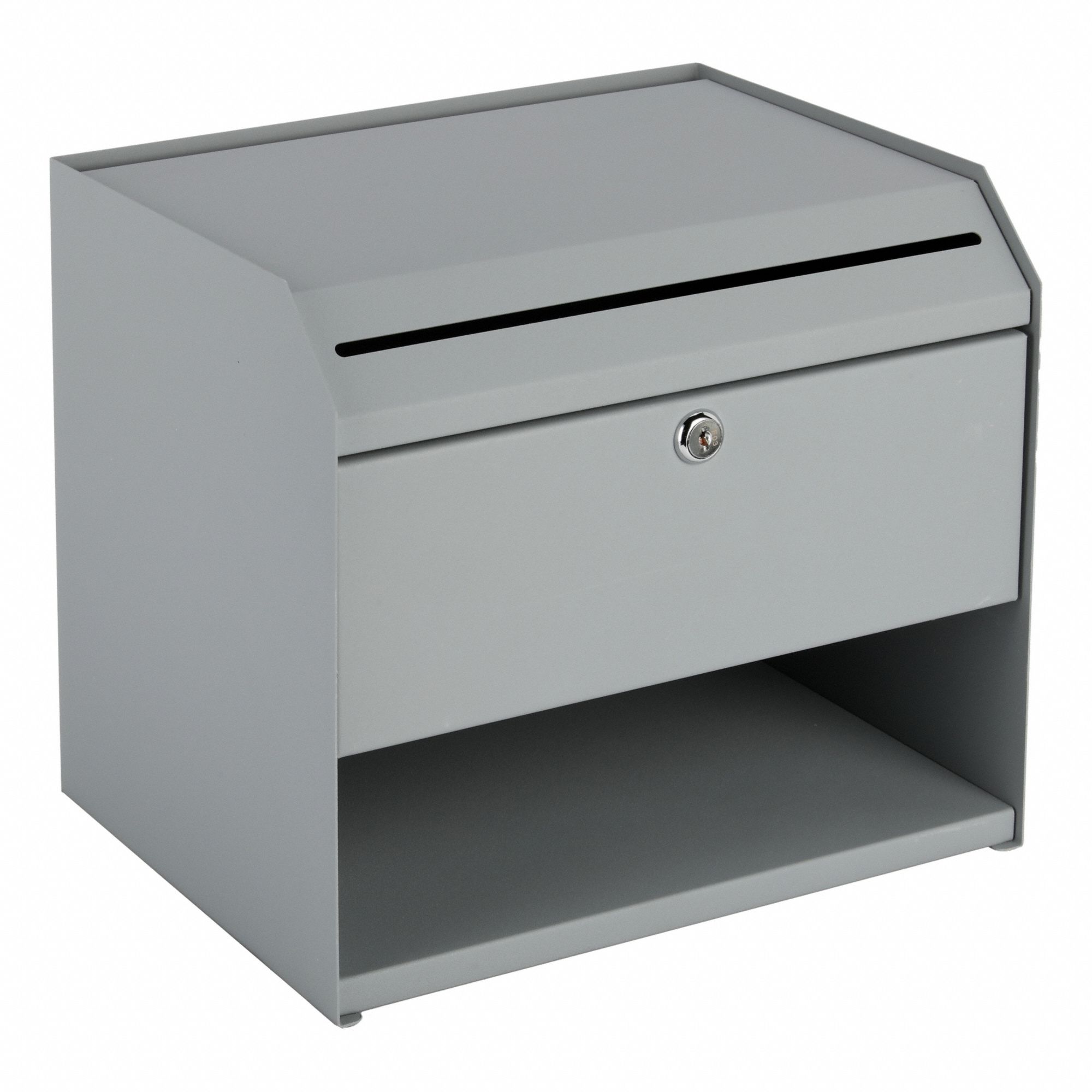 Steel, 11 in Overall Ht, Suggestion Box - 2KEK2|2KEK2 - Grainger