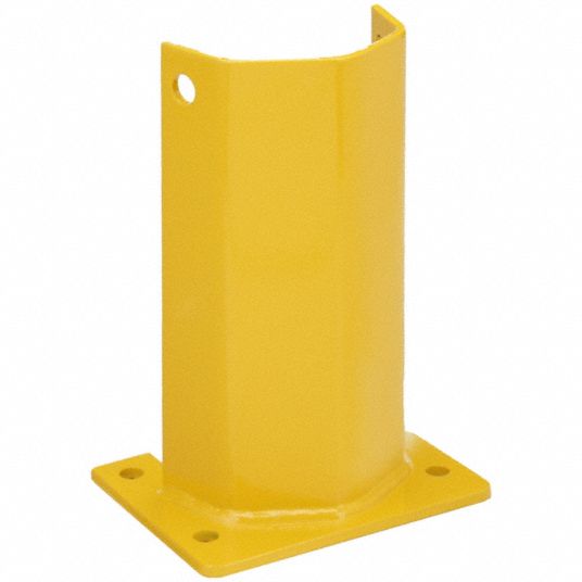 STEEL KING, Bolt-On, Floor/Upright, Pallet Rack Guard - 2KGA6|FPS3 ...