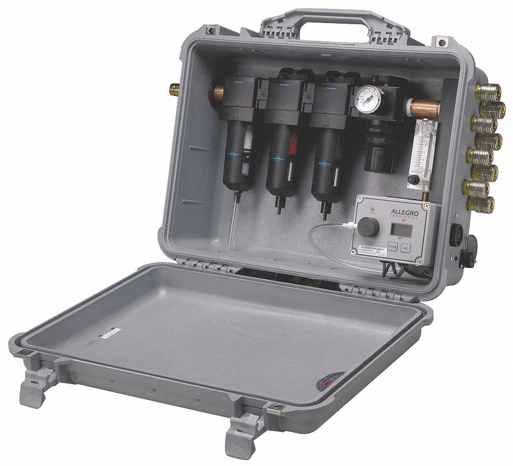 8 Users, 150 psi Max Pressure, Portable Filtration Panel - 2KJE8|9878 ...