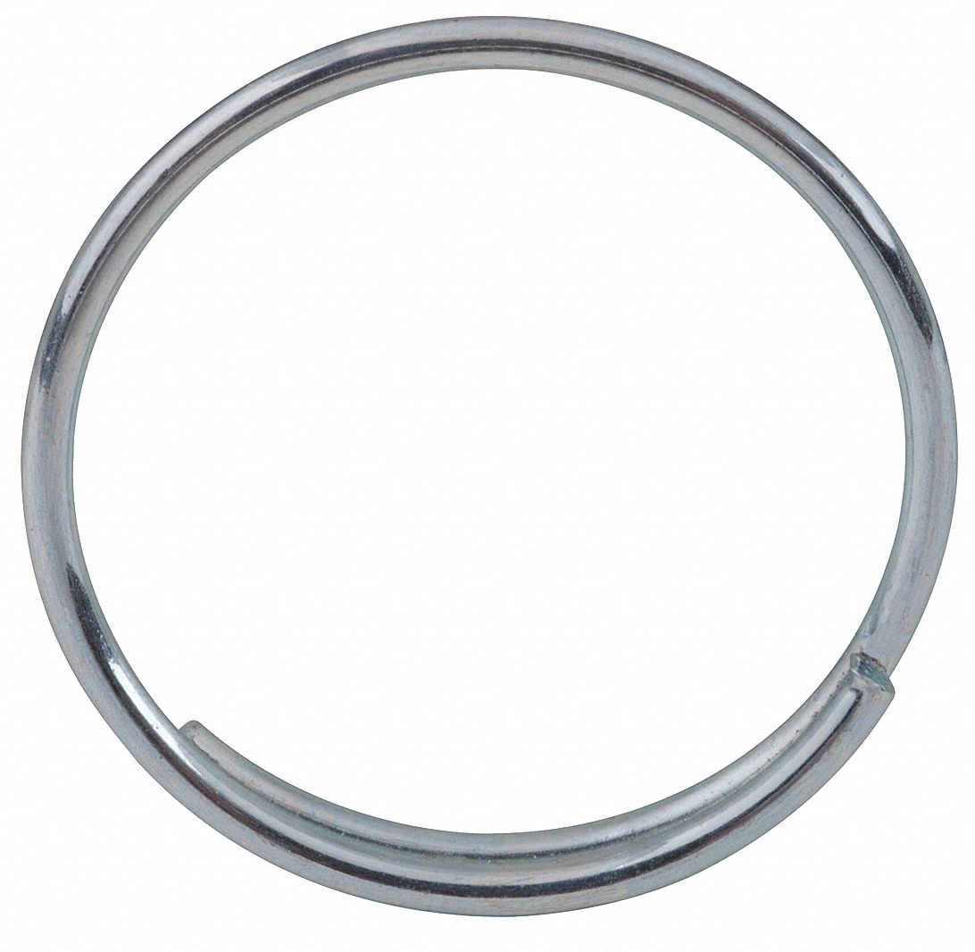 Key Ring 3/4 In Dia,PK1000 - Grainger