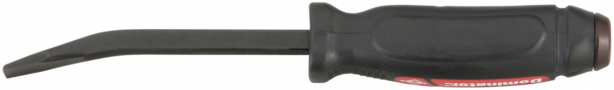 DOMINATOR Screwdriver Handle Pry Bar: Chisel End, 12 in Overall Lg, 3/8 ...