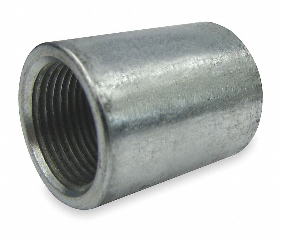 MUELLER Cople de Acero Galvanizado, 1-1/2" Tamaño de la Tubería ...