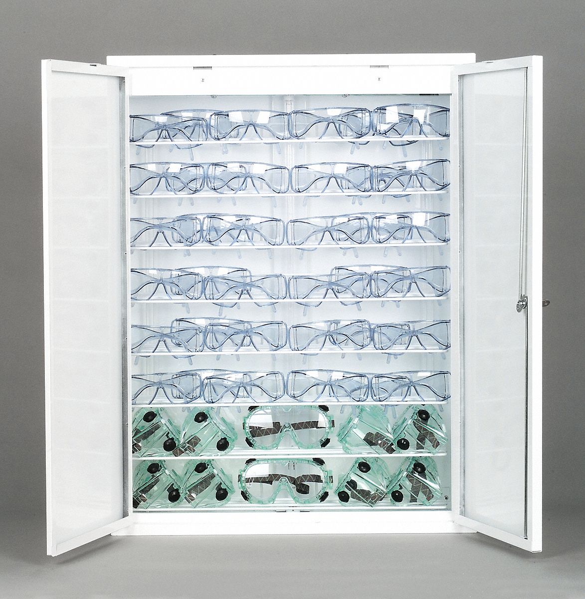 SELLSTROM Eyewear Germicidal Cabinet: 32 in H x 24 1/2 in W x 9 1/2 in ...