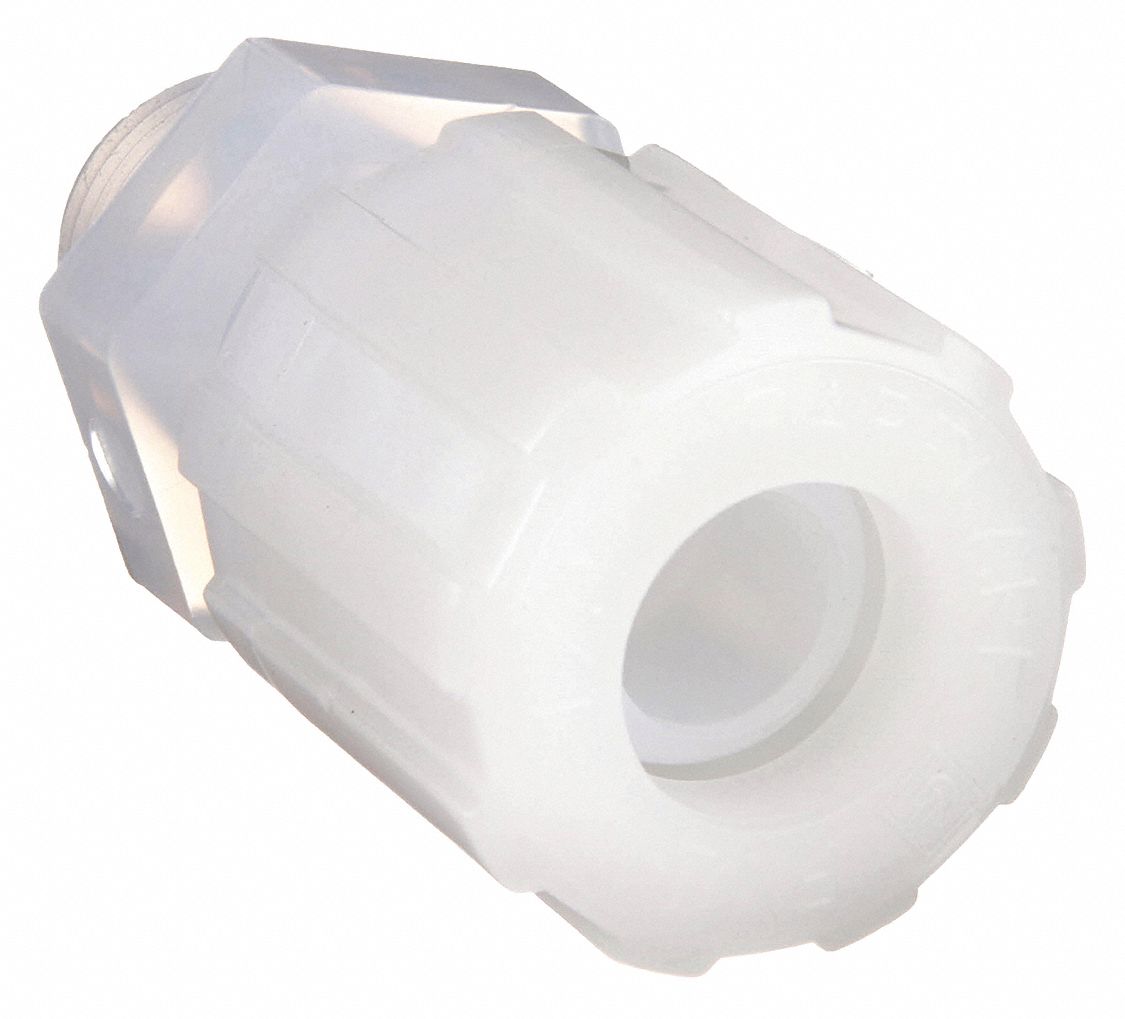 1/2 in Pipe x 1/2 in OD Fitting Size, Flared/Threaded, Flared Fitting ...