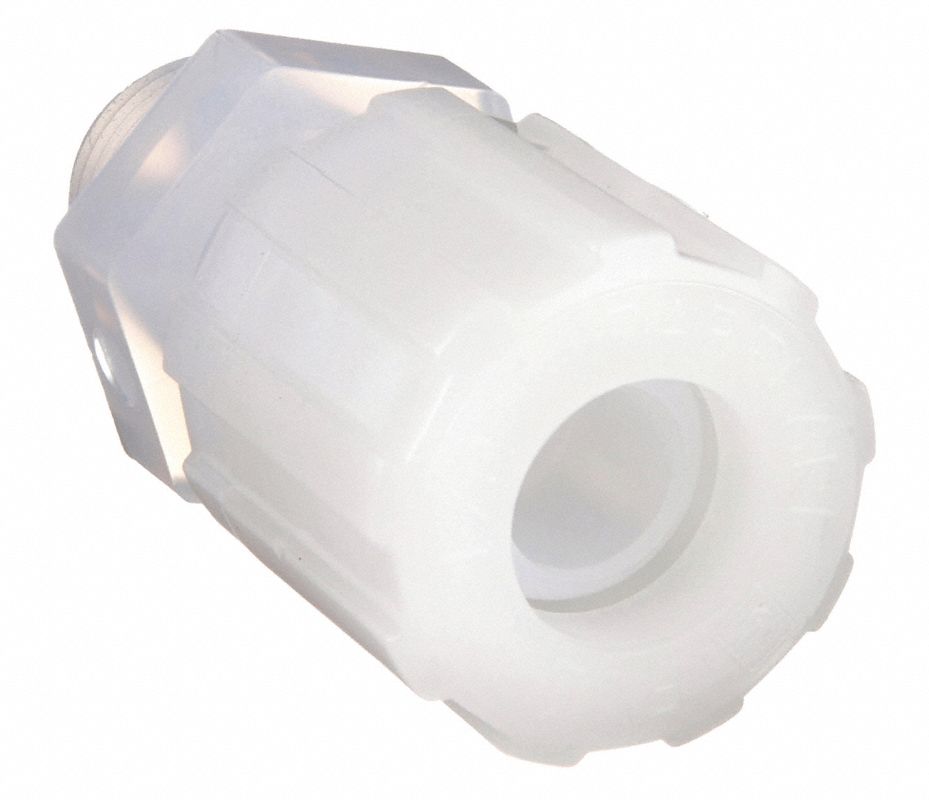 PARKER Adaptador Macho Recto,PFA/PVDF - 2KNR5 | FAMS-1212 - Grainger México