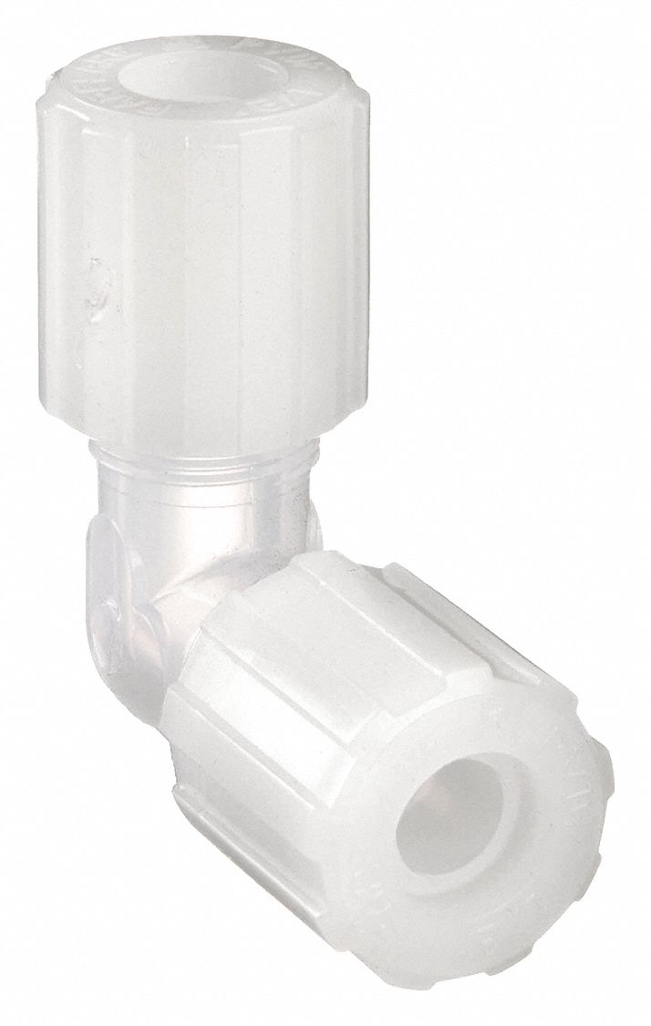 1/2 in OD x 1/2 in OD Fitting Size, Flared, Flared Fitting Elbow ...