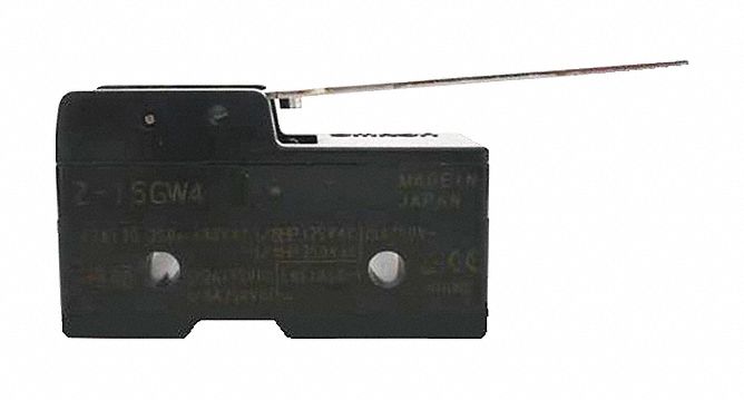 OMRON, Hinge Lever Actuator, 1NO/1NC, Snap Action Switch - 2KRN3|Z-15GW4 - Grainger