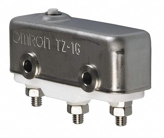 OMRON, Pin Plunger Actuator, 1NO/1NC, Snap Action Switch - 2KRU1|TZ-1G - Grainger