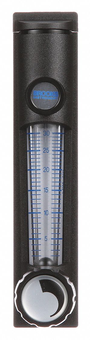 BROOKS Medidor de Flujo, Rango de Flujo 2 a 30 lpm, Material de la ...