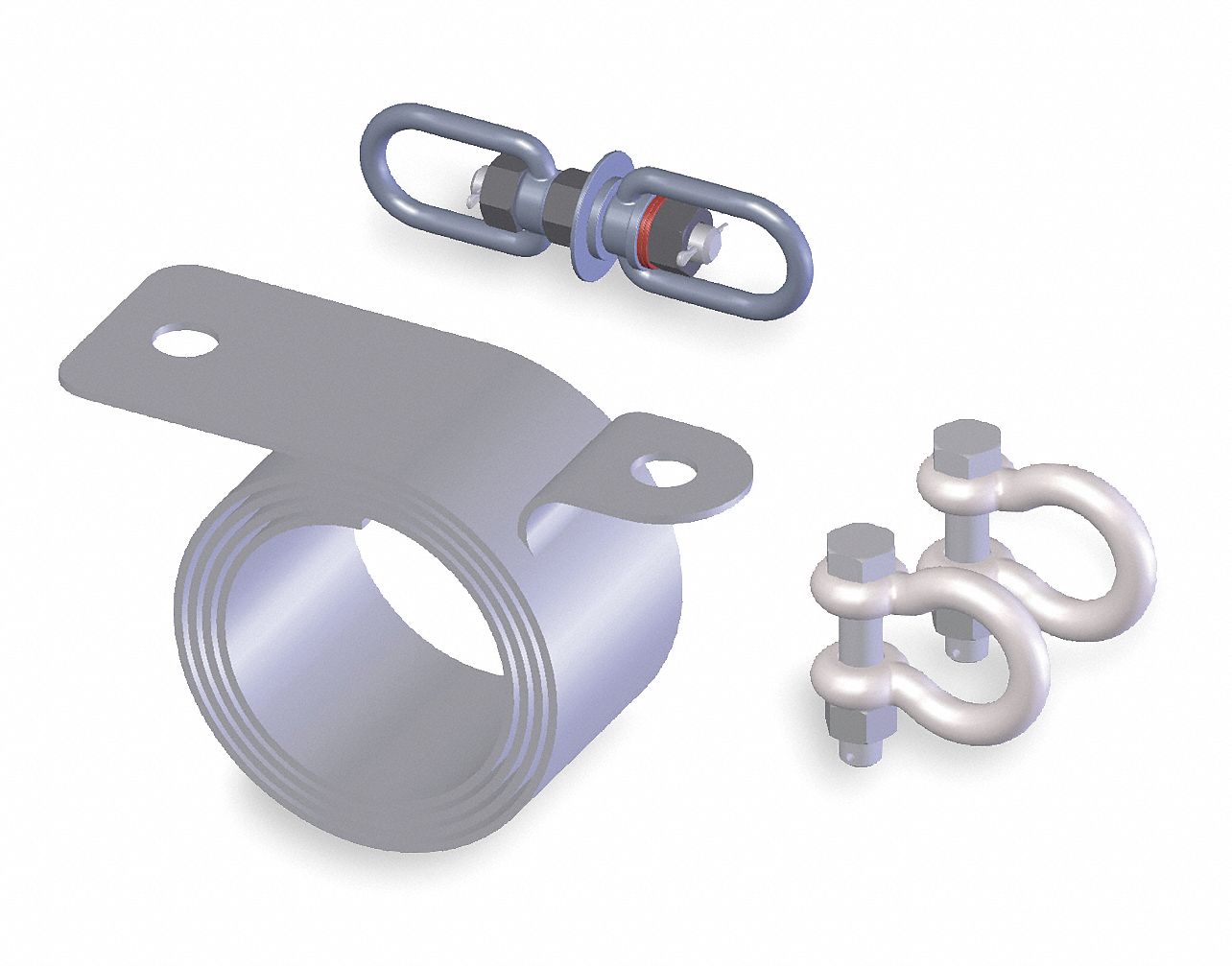 HONEYWELL MILLER, 300 ft Lifeline Lg, Temporary, Horizontal Lifeline ...