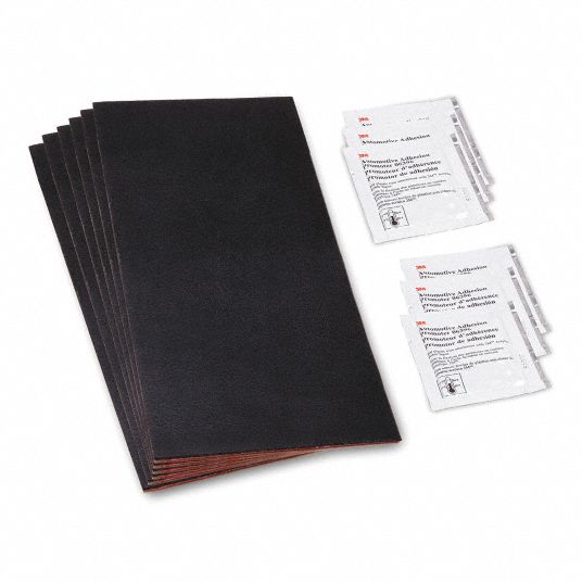 3M, Black, 8 in Lg, Auto Body Repair Patch - 2KVC1|5888 - Grainger