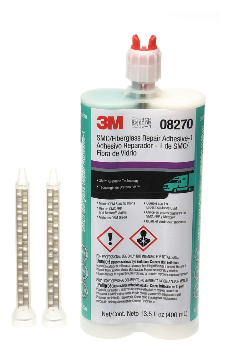 3M, Urethane, Green, Repair Adhesive - 2KVD5|08270 - Grainger